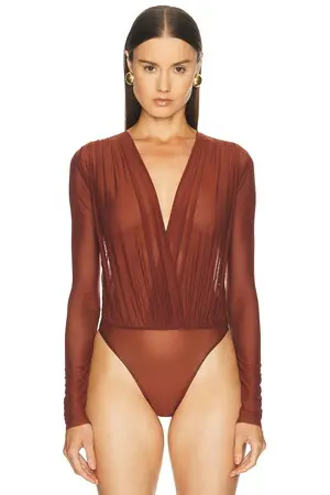 SEROYA Agnes Mesh Bodysuit