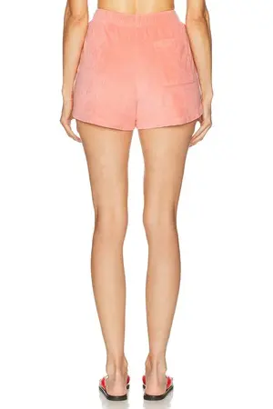 SPORTY & RICH Signature Logo Terry Short