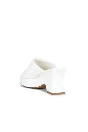 Bottega Veneta Rosita Kitten Wedge Mule