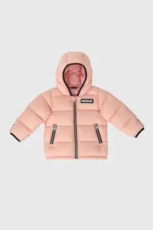 Mackage Hooded Recycled Down Jacket - Soft Pink