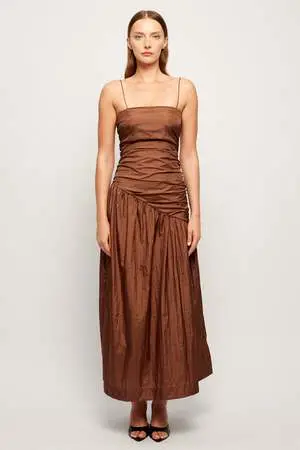 SWF Ruched Strap Midi