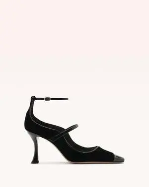 ALEXANDRE BIRMAN Tita Wave 85 Sculptural Stiletto Heels