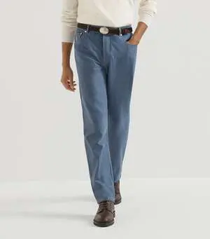 Brunello Cucinelli Virgin Wool Slim Trousers