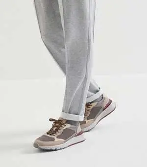 Brunello Cucinelli Nubuck-suede Sneakers