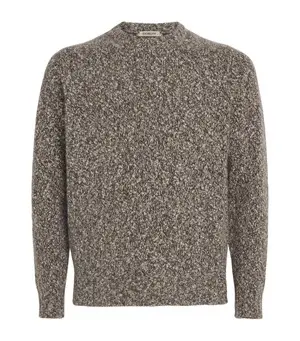 FIORONI CASHMERE Bouclé Crew-neck Sweater