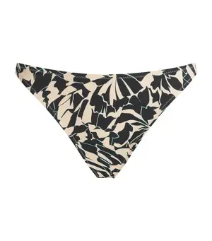 Ulla Johnson Ulla Johnson Printed Mallorca Bikini Briefs Navy
