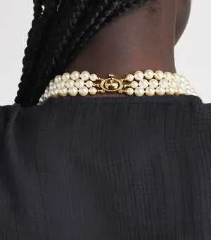 VIVIENNE WESTWOOD Broken Pearl Necklace