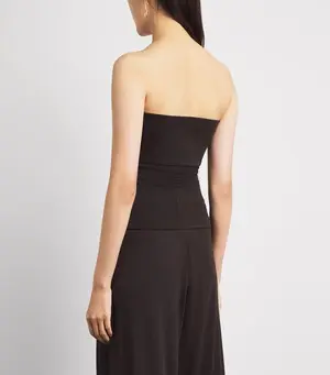 HERSKIND Bambi Strapless Ribbed Knit Top
