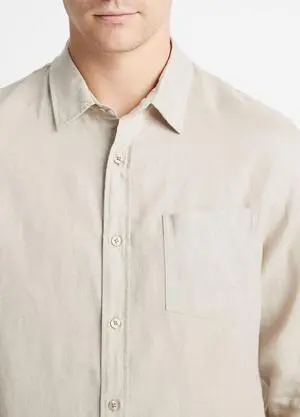 Vince Slub Linen Shirt