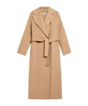 Max Mara Poldo Tie-waist Coat - Nude
