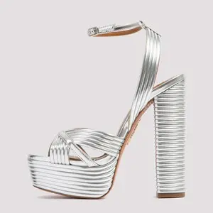 AQUAZZURA Sundance Platform Heeled Sandals
