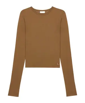 Saint Laurent Round Neck T-shirts For Women