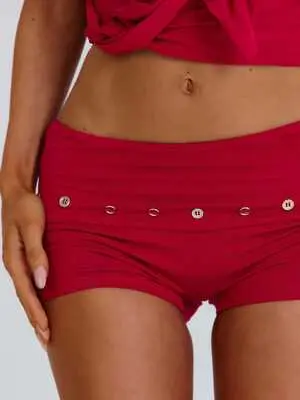 OUTCAST Janiya Shorts - Red