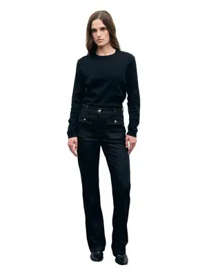 Gerard Darel Ivana High Rise Flared Jeans
