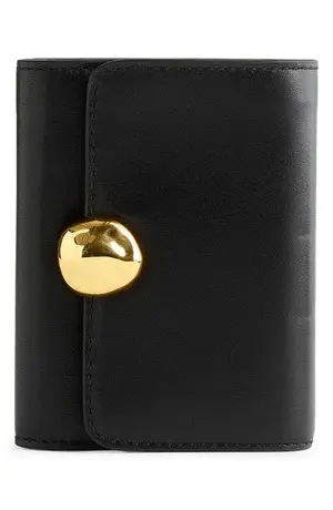 Madewell Organic Drop Trifold Wallet - True Black