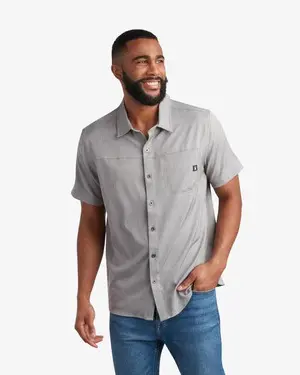 SPYDER Short Sleeve Mini Stripe - Grey
