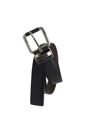 IZOD Reversible Leather Belt - Black
