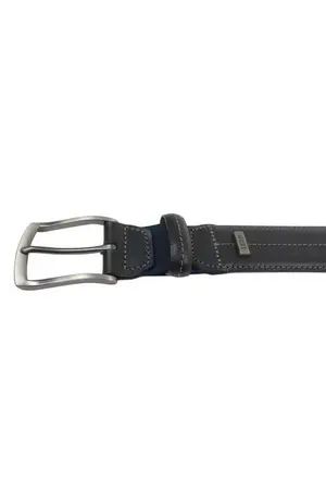 IZOD Elastic Power Stretch Leather Belt