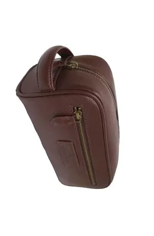 Brooks Brothers Full Grain Leather Travel Kit