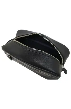 Brooks Brothers Full Grain Leather Travel Kit