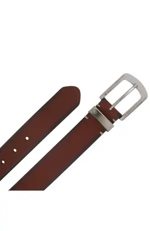 IZOD Leather Jean Belt Metal Keeper
