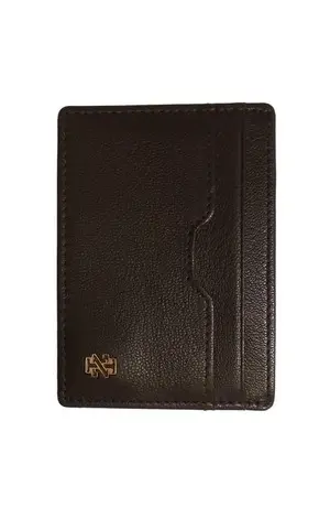IZOD Genuine Leather Id Wallet With Epoxy Logo
