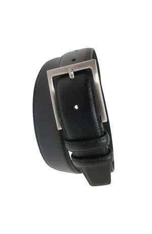 Brooks Brothers Textured Leather Belt