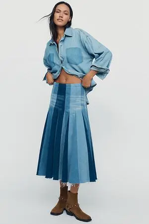 HOPE FOR FLOWERS BY TRACY REESE Midi Skirt