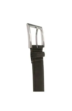 Brooks Brothers Suede Leather Feather Edge Belt