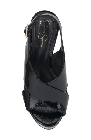Jessica Simpson Caulira Platform Sandal - Black