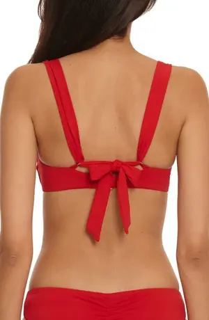 BECCA By Rebecca Virtue Color Code D-cup Underwire Swimsuit Top