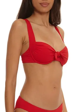 BECCA By Rebecca Virtue Color Code D-cup Underwire Swimsuit Top