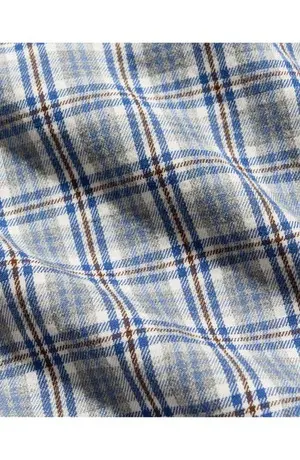 Billy Reid Hutcheson Plaid Cotton Twill Sport Shirt