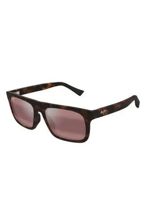 Maui Jim Opio 53mm Polarizedplus2® Rectangular Sunglasses