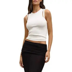 BAYSE Elle Tank - White