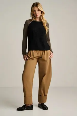 Lisa Todd Block Out Cashmere Sweater