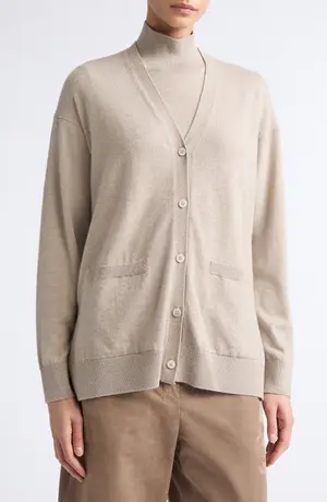 Max Mara Baia Wool Cardigan