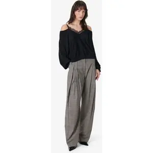 IRO PARIS The Ivoire Top - Black