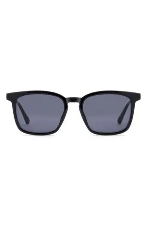Fossil 53mm Panthos Square Sunglasses - Black/grey