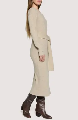LOST + WANDER Sloane Long Sleeve Sweater Dress