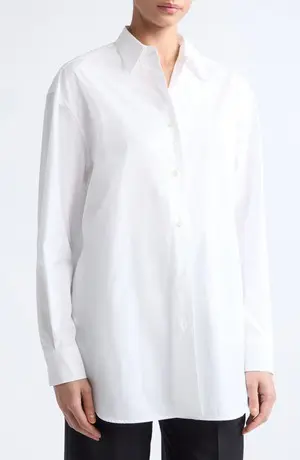 JIL SANDER Cotton Oversized Shirt