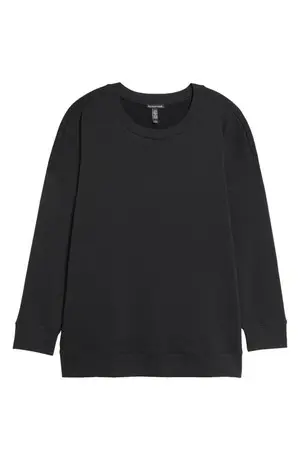 Eileen Fisher Long Crewneck Sweatshirt
