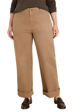 NIC+ZOE Highland Angled Pocket Wide Leg Pants