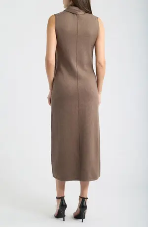 Vince Camuto Scarf Neck Sweater Dress