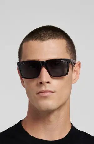 Carrera Eyewear Ducati Rectangular Sunglasses - Black/grey