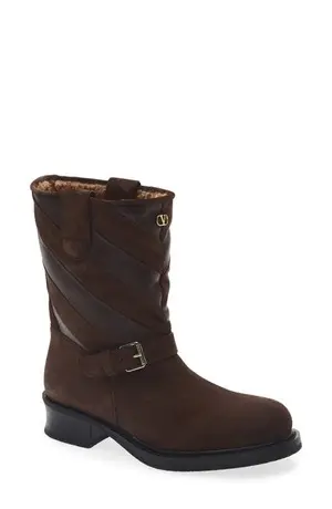 Valentino Garavani Rayons Bootie - Brown
