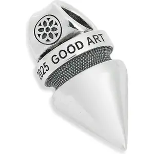 Good Art Hlywd Classic Baby Spike Pendant - Sterling Silver