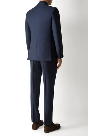 Zegna Trofeo Wool Suit - Blue