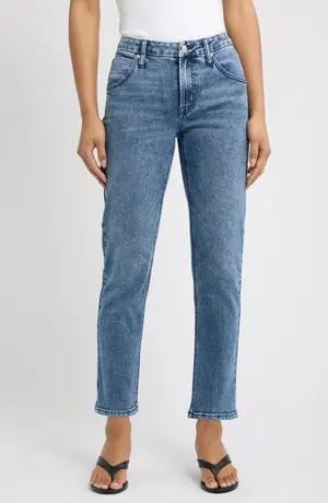 CITY BLUES Melrose Ankle Tapered Leg Jeans - Medium Indigo