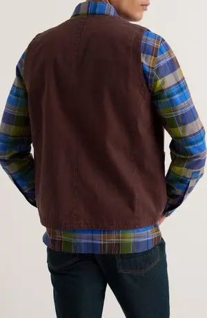 SEASALT CORNWALL Tollgate Linen & Organic Cotton Vest